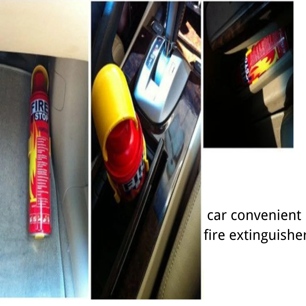 Car Foam Fire Extinguisher Mini Convenient Foam Fire Extinguisher 500ml ...