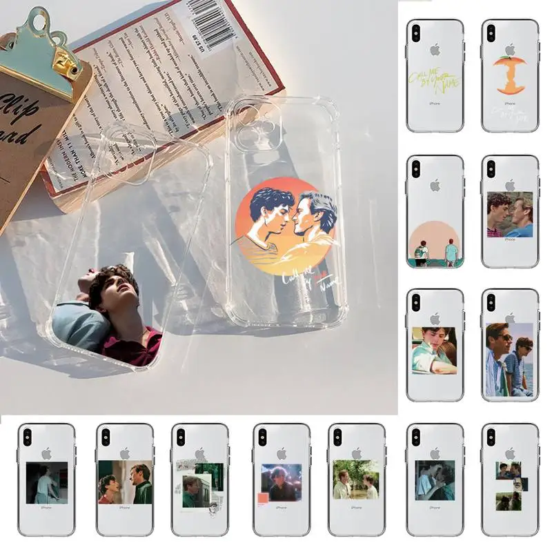 Call Me by Your Name Phone Case for iPhone 11 12 13 mini pro XS MAX 8 7 ...