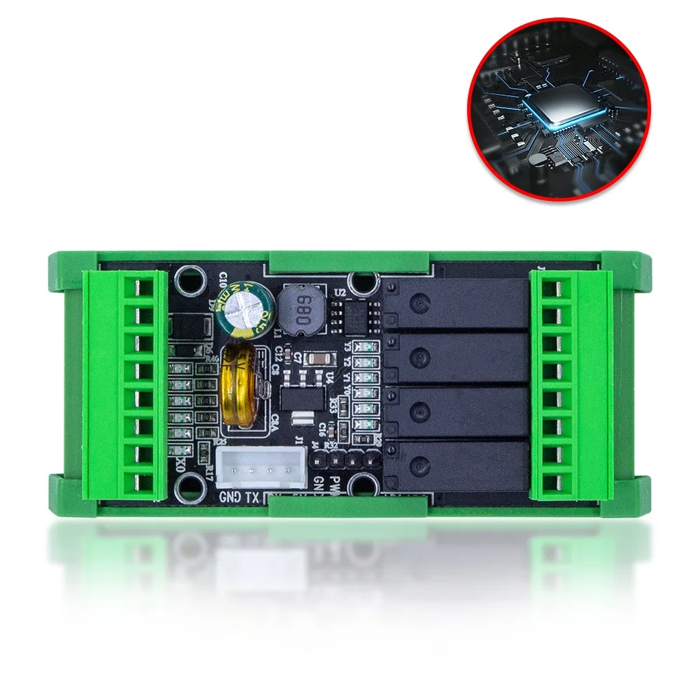 FX2N-10MR-10MT-FX2N-14MR-14MT-DC24V-Power-Relay-Transistor-Output-PLC ...