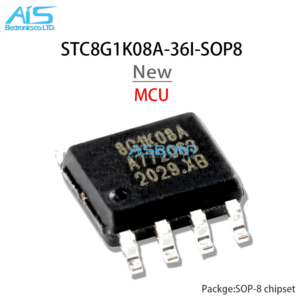 5Pcs-Lot-New-STC8G1K08A-36I-SOP8-STC8G1K08A-36I-SOP8-Single-Chip ...