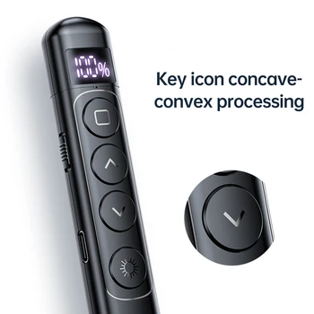 Laser Presentation Pointer 2.4G Wireless Demonstration Remote Control ...