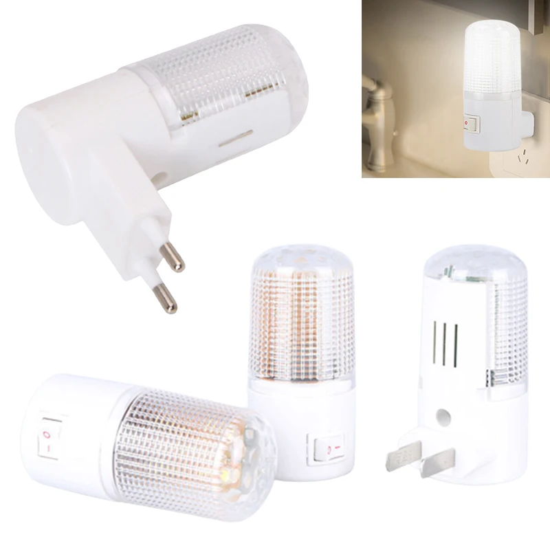 LED-Night-Lights-EU-Plug-Bedside-Lamps-Wall-Mounted-Energy-efficient ...