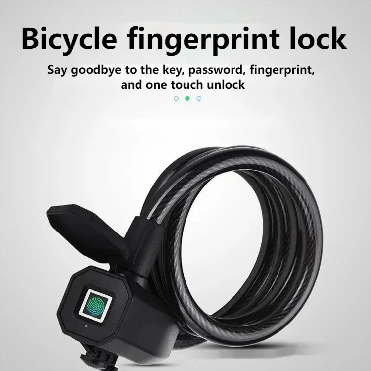 Bicycle-Lock-Fingerprint-Lock-Bluetooth-Lock-Mountain-Bike-Lock-Bicycle ...