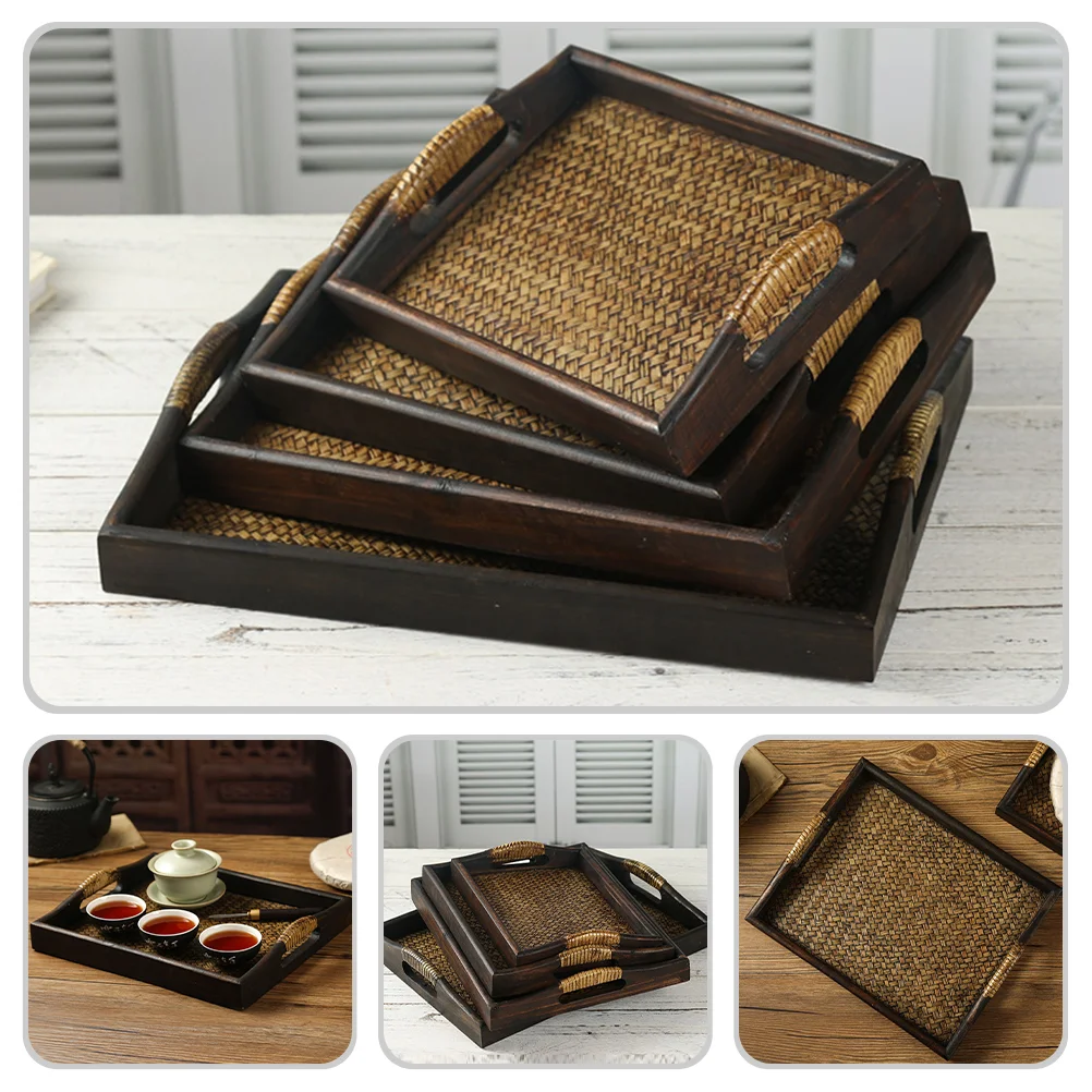 Thai Rattan Rectangular Serving Tray – The Mother Load Kitchen