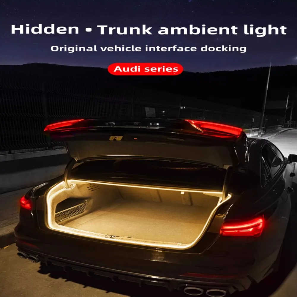 Car-LED-Stip-Light-Rear-Trunk-LED-Light-for-Audi-A6-19-24-White-or ...