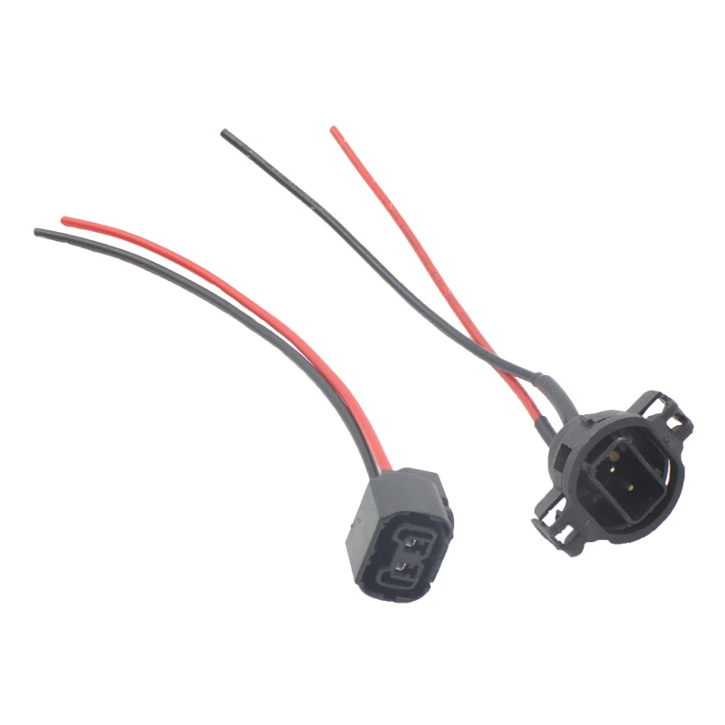 Ke Li Mi 2x Male/female H16 5202 5201 Psx24w Connector Harness Socket ...