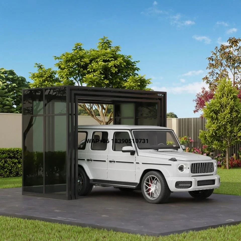Durable Automatic Shrinkage Sunshade Garage Foldable Carport ...