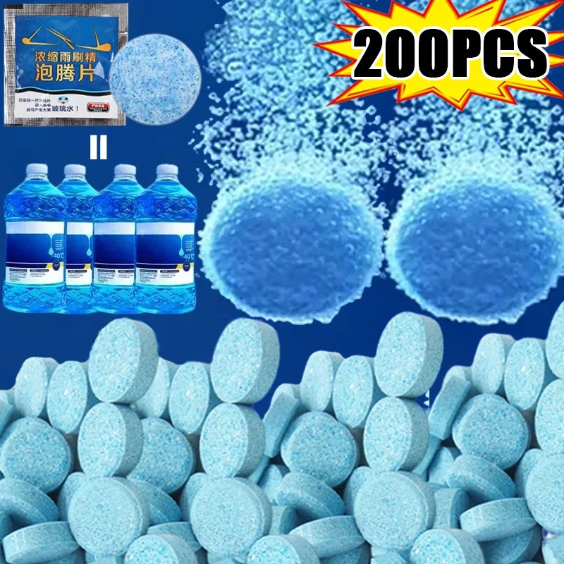 Car-Windscreen-Effervescent-Tablets-Solid-Cleaner-Auto-Windshield-Wiper ...