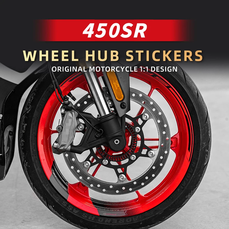 Used-For-CFMOTO-450SR-3M-Arrow-Wheel-Hub-Stickers-Kits-New-Product-Bike ...