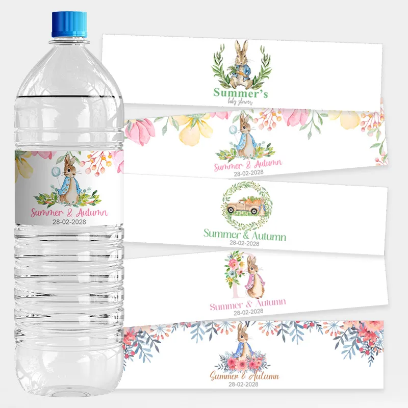 Custom-Water-Bottle-Stickers-Birthday-Baptism-Baby-Shower-Labels ...