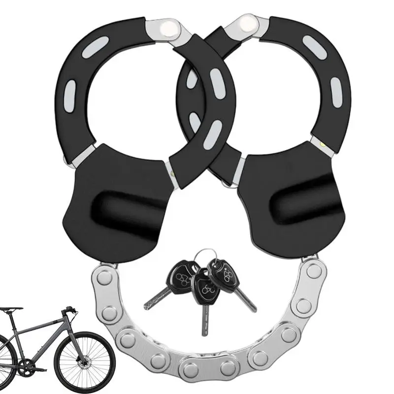 Heavy-Duty-Security-Lock-Anti-Theft-Alloy-Steel-Handcuff-Lock-for ...