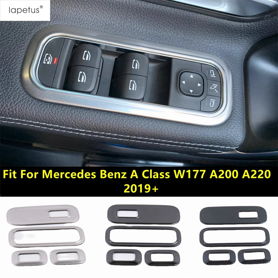 Car Window Lift Glass Switch Button Panel Frame Decoration Cover Trim ...