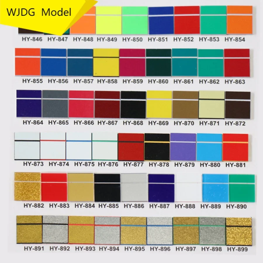 2pcs Laser engraving plate HIGH-density ABS two-color board various ...