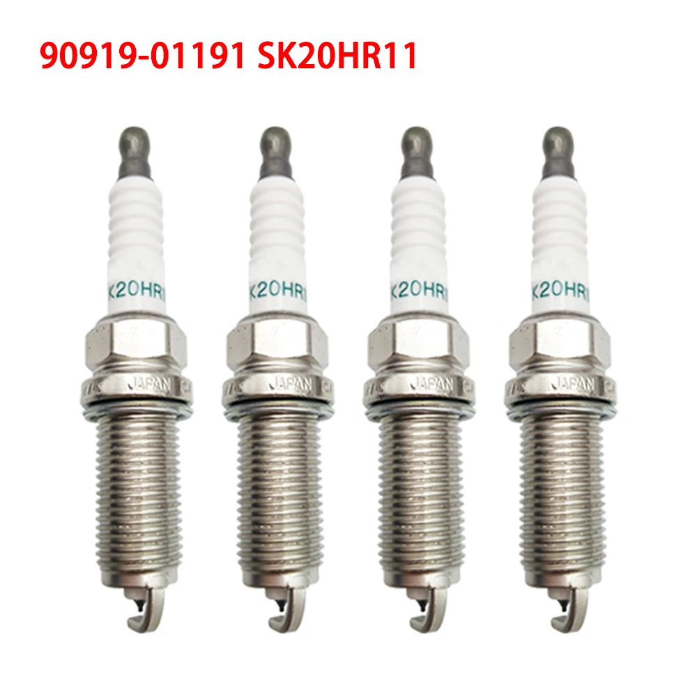 Generic 4 6Pcs 90919~01191 SK20HR11 Iridium Spark Plug for Toyota ...