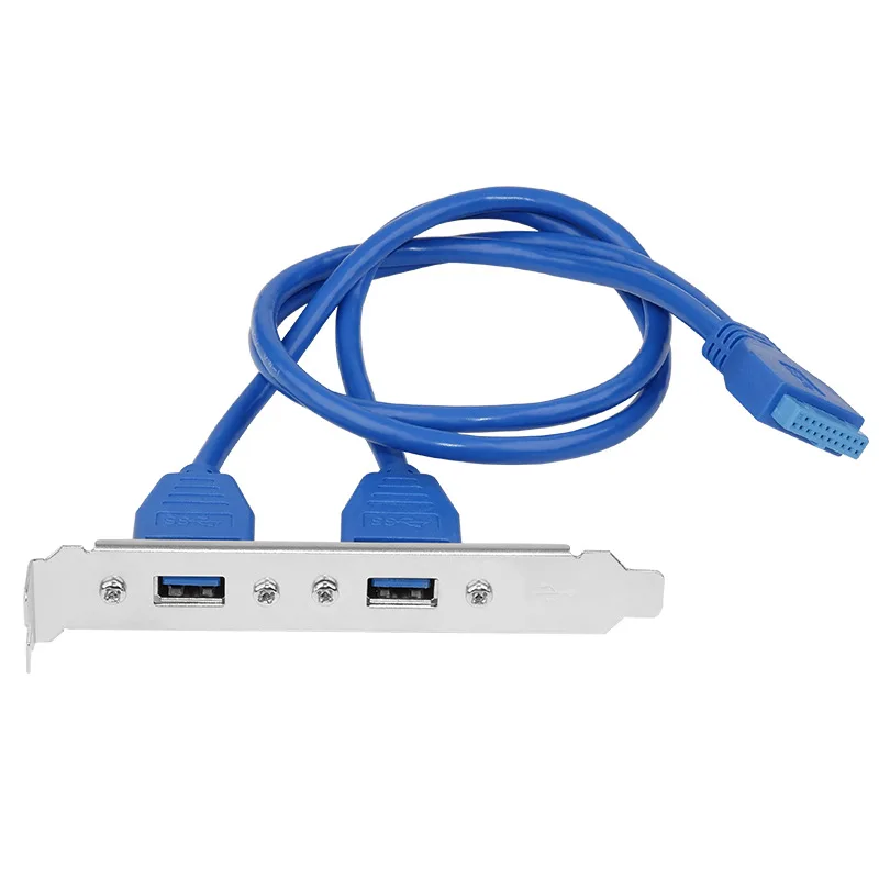 Adapter-2-Ports-USB-3-0-Female-Back-Panel-To-Motherboard-20pin-Header ...