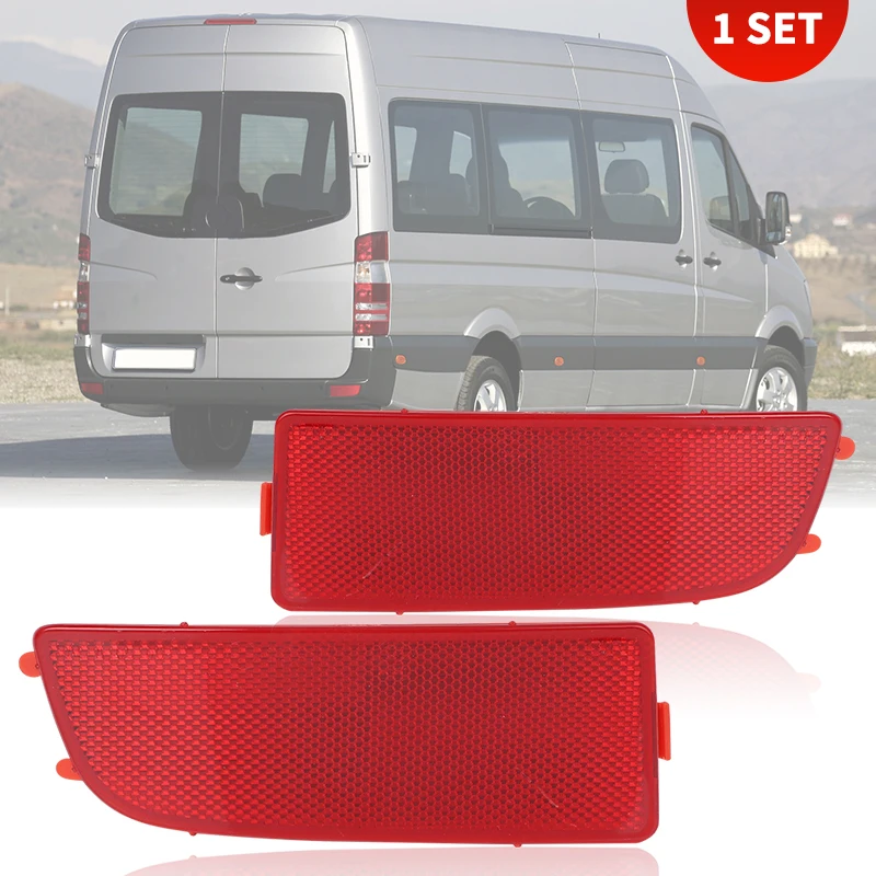 Rear Bumper Taillight Reflector Plate For Mercedes Benz Sprinter 2500 ...