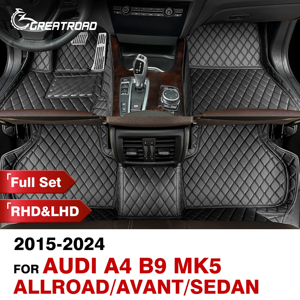 Car-floor-mats-for-AUDI-A4-B9-Allroad-Avant-Sedan-MK5-2015-2024-23-22 ...