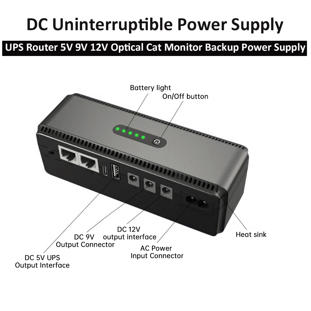 10400mah-5V-9V-12V-Mini-UPS-for-Router-Optical-Cat-Monitor-Backup-Power ...