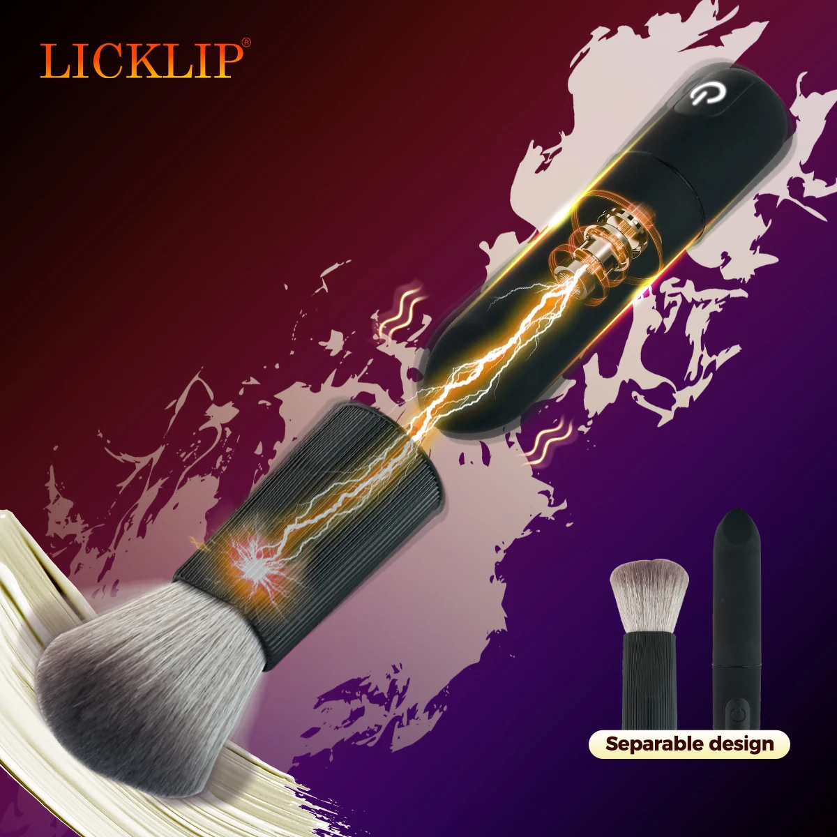 Vibrator-Makeup-Brushes-Set-Super-Fluffy-Loose-Powder-Brush-Eyeshadow ...