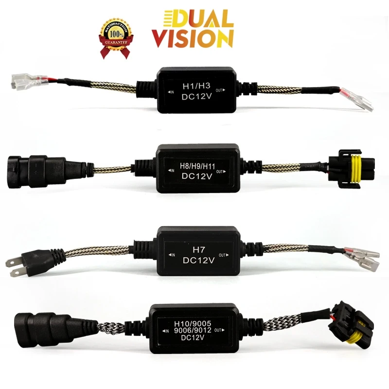 Car-Accessories-H7-LED-H11-H4-H1-HB3-HB4-CANBUS-Decoder-Adapter-Error ...