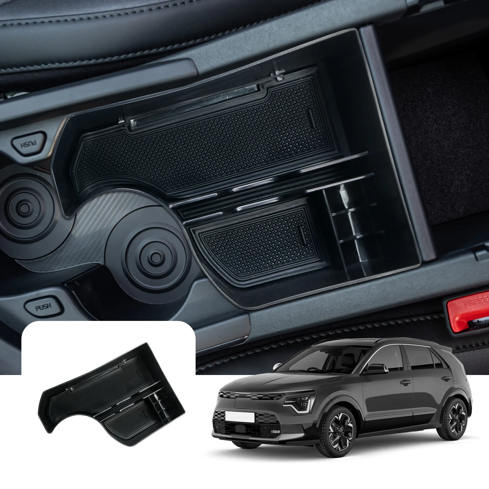 LFOTPP Car Central Control Storage Box For Kia Niro SG2 2022 Central ...