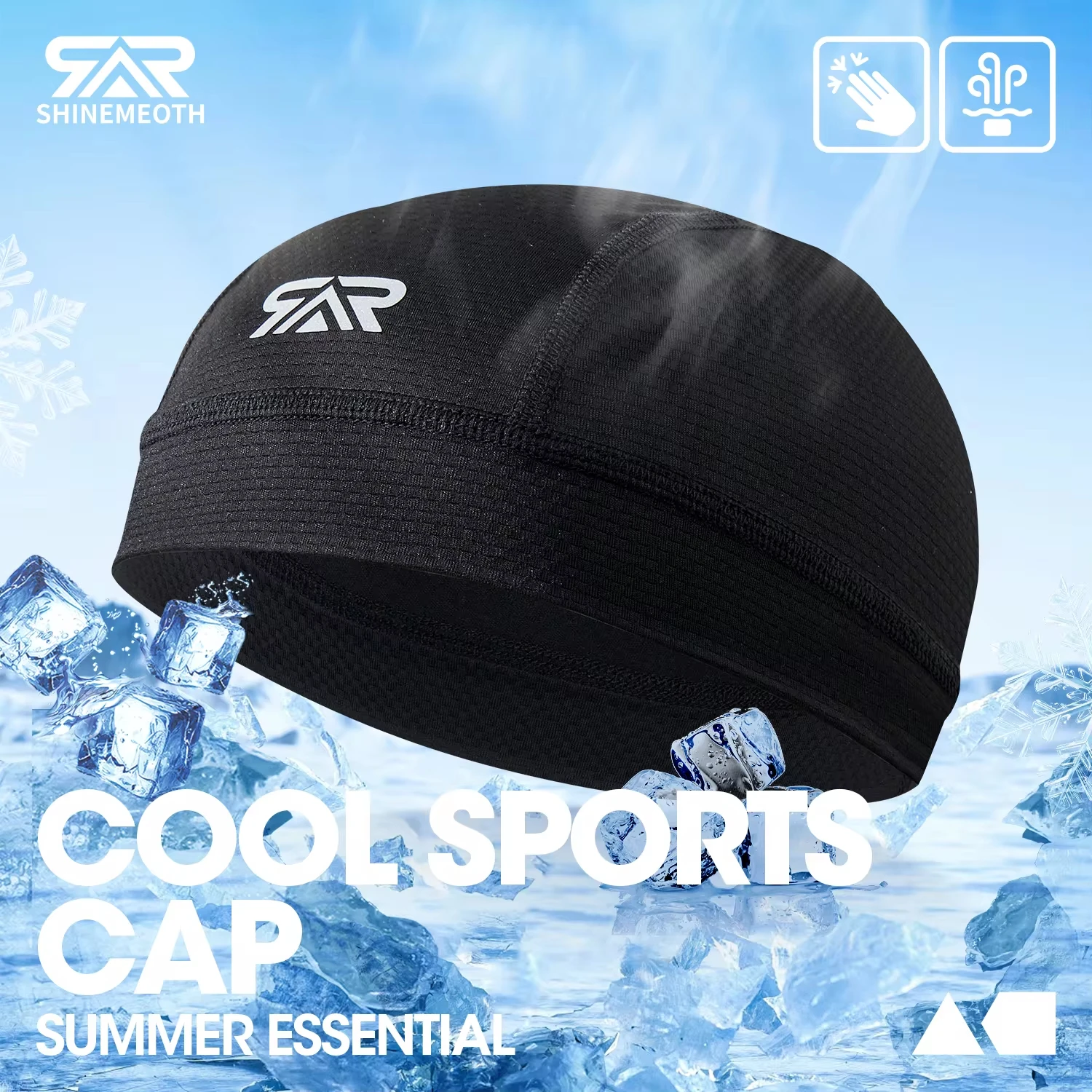 Unisex-Cycling-Cap-Quick-Dry-Material-Summer-Sun-Absorption-UPF-50-Road ...