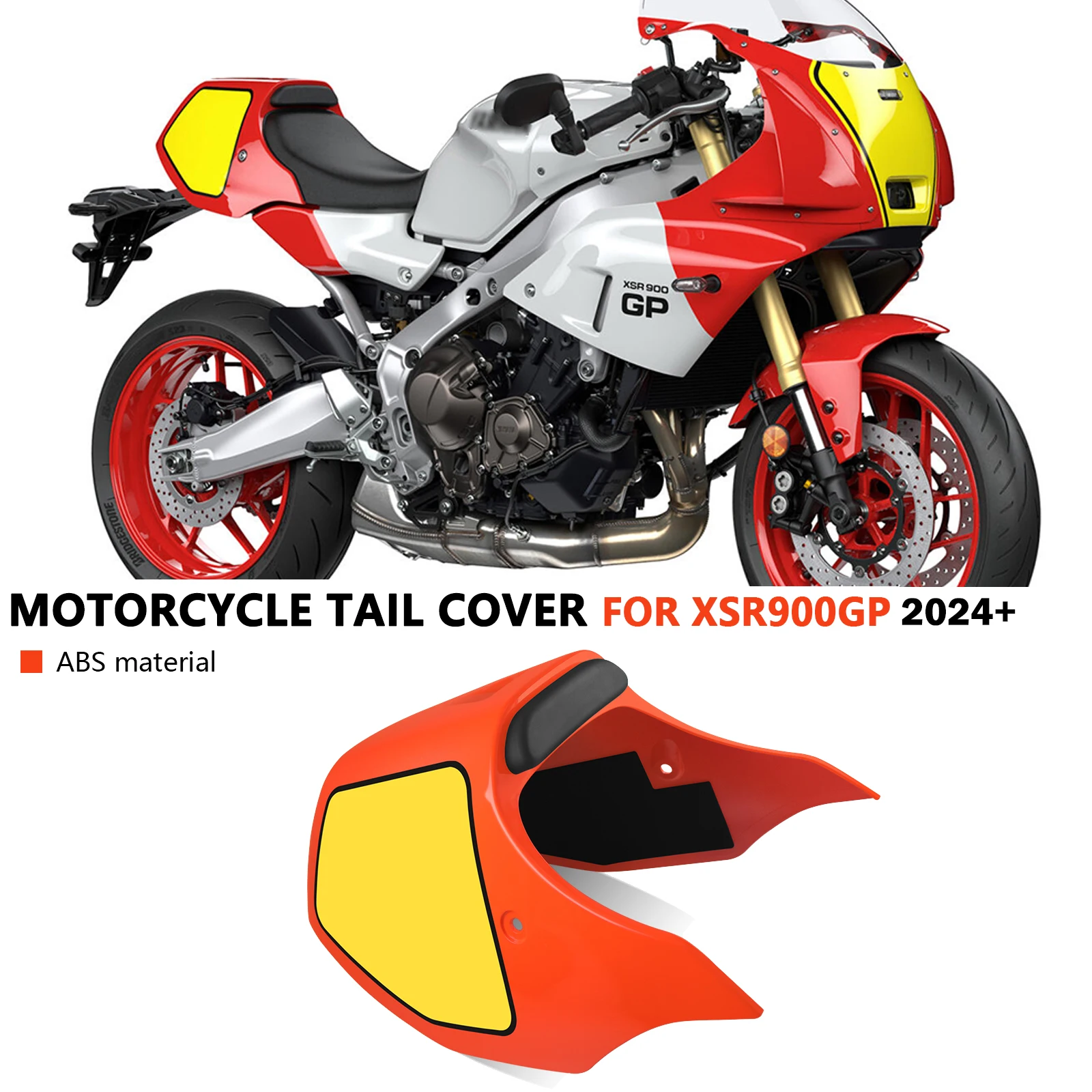 For XSR900 GP 2024 2025 XSR900GP 2025 Motorcycle Passenger Pillion Rear ...
