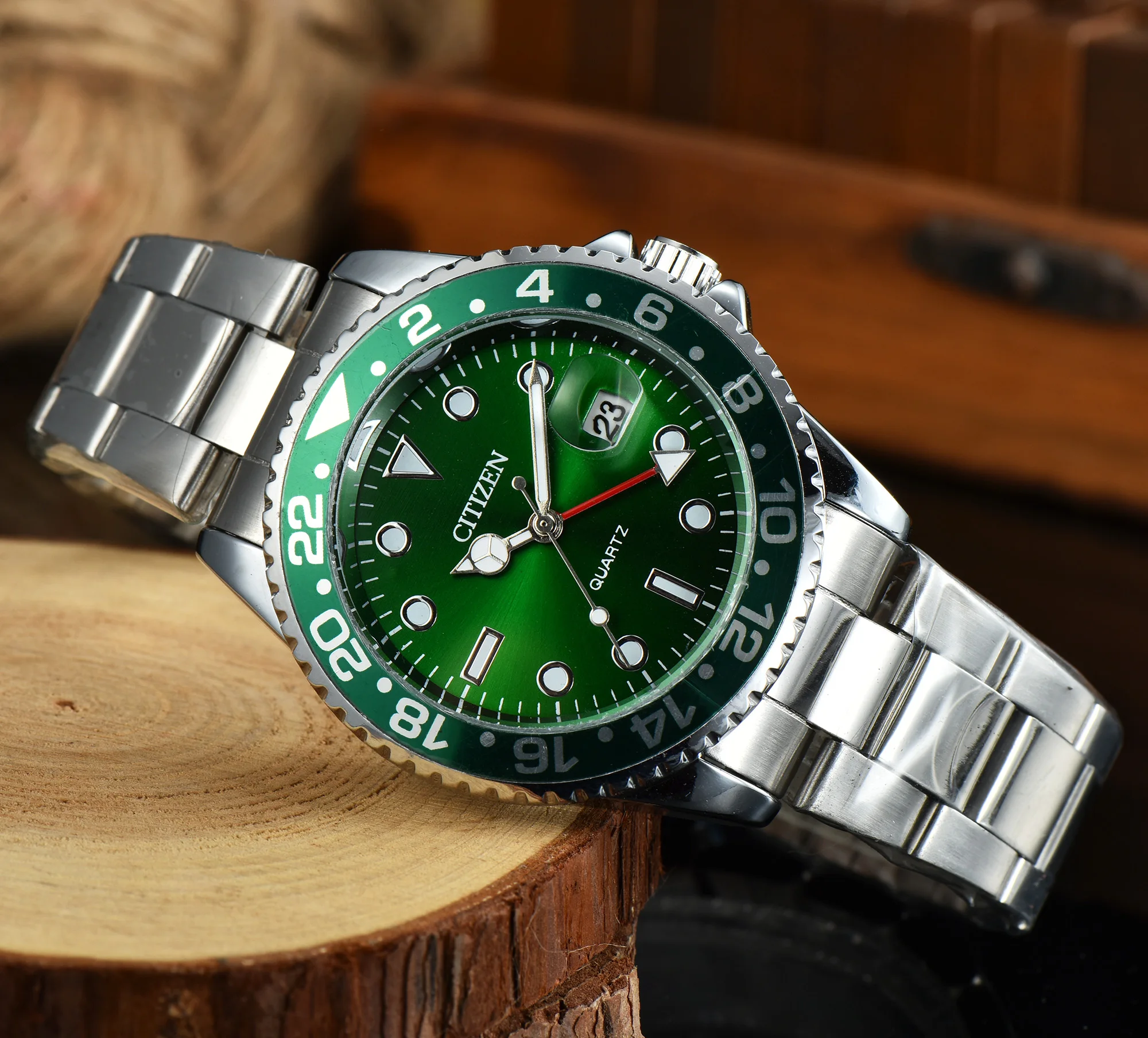 Citizen Luxe Kalender Quartz Horloge Bedrijf Horloge Man Klok Montre ...