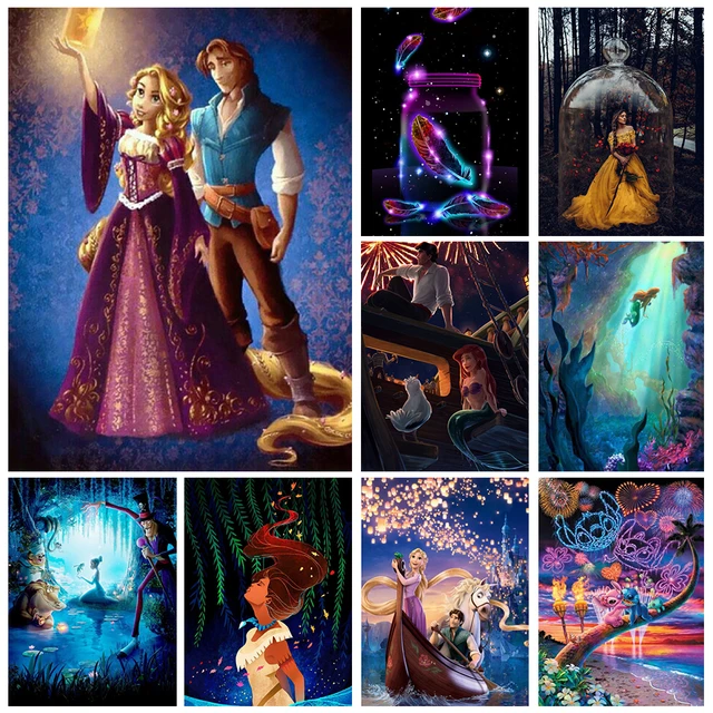 Rapunzel Oil Painting