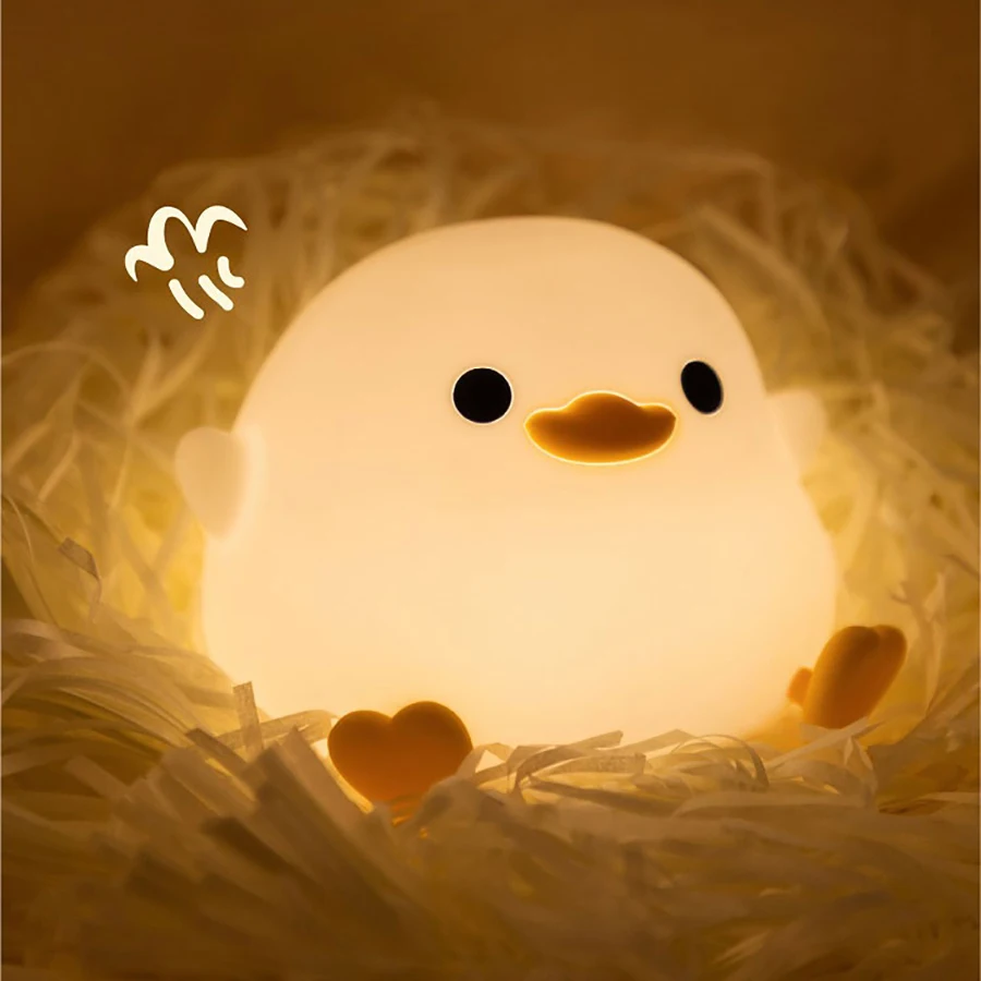 Led-night-light-para-crian-as-pato-dos-desenhos-animados-animais ...