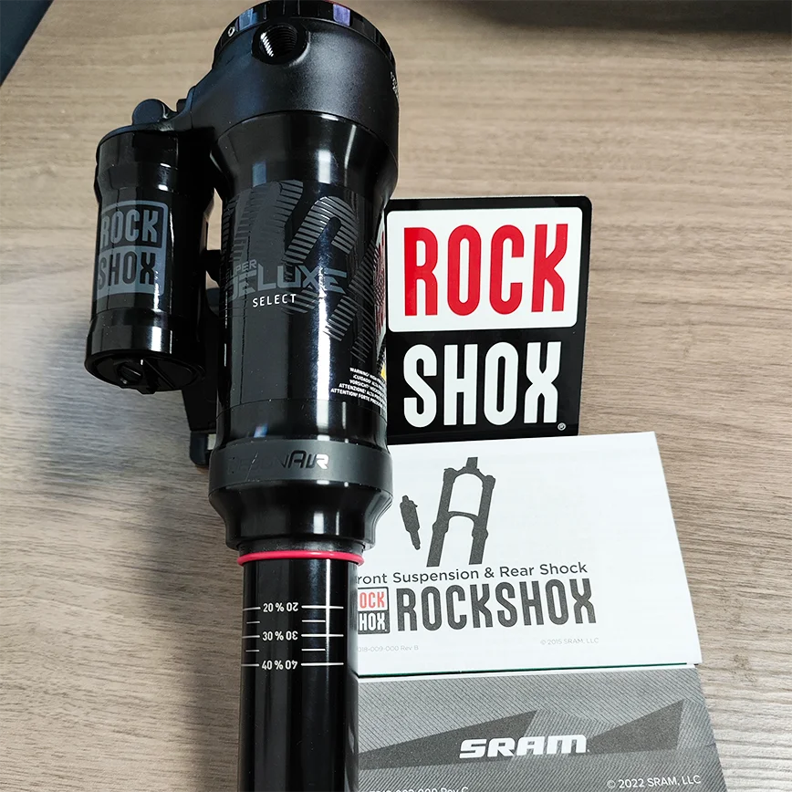 ROCKSHOX-DELUXE-SELECT-AIR-SPRUNG-SHOCK-MTB-BIKE-REAR-SHOCK-Absorber ...