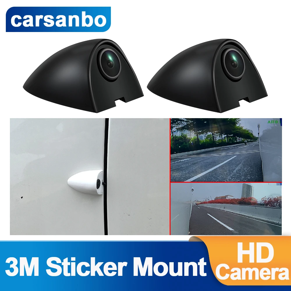 Carsanbo HD Rear View Camera Waterproof 80 Degree Night Vision Car 3M ...