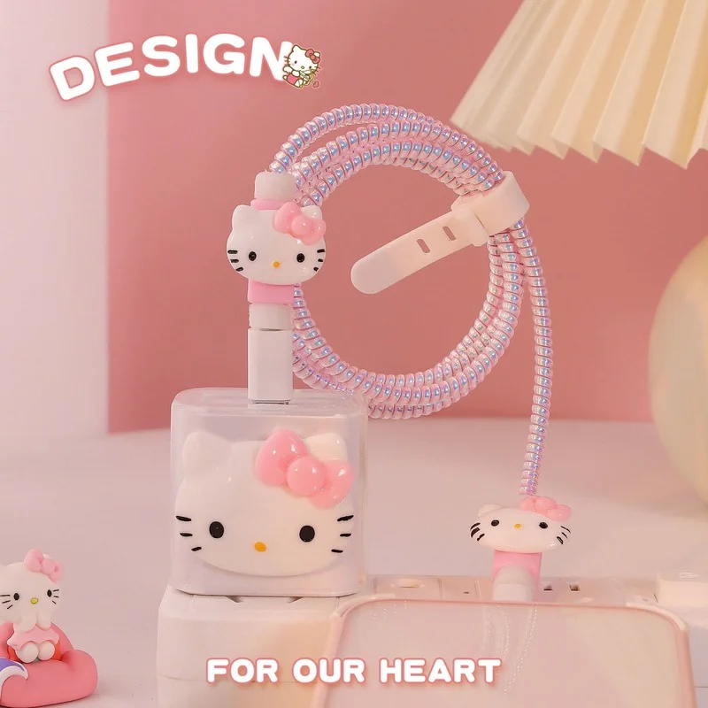 Hello-Kitty-Silicone-Charger-Protective-Case-for-IPhone-13-12-11-Promax ...