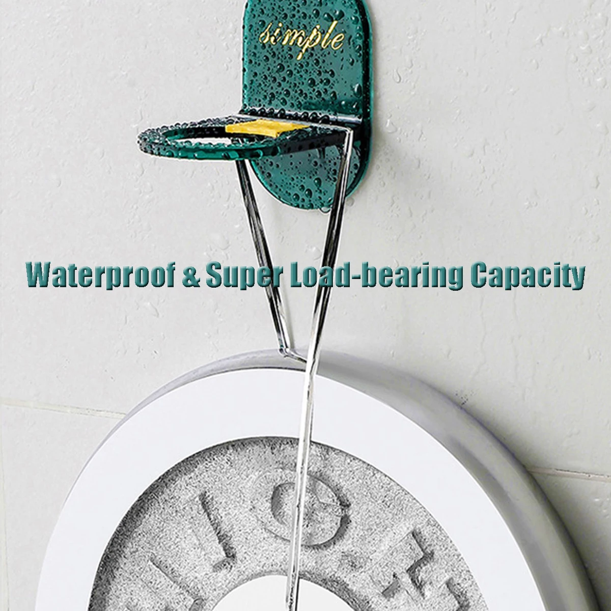 Support distributeur de bouteilles - Dark Green - Étagère Bibliothèque ...