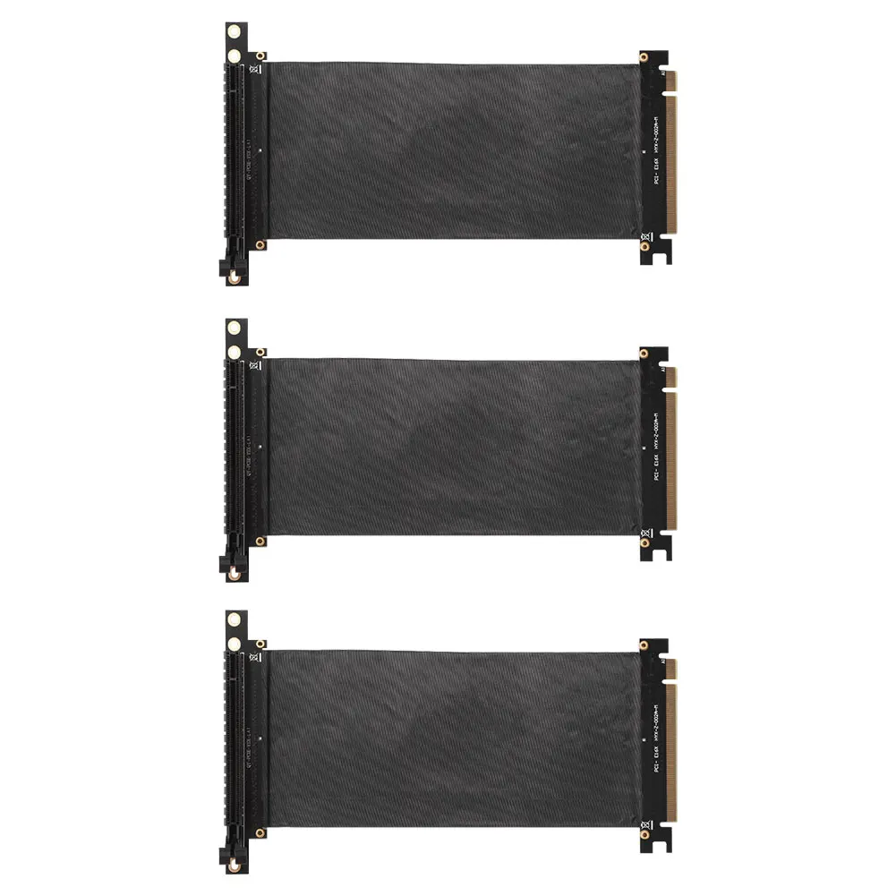 Pcie 3.0 16x cabo de extensão profissional pci e placa gráfica cabo de extensão computador ...