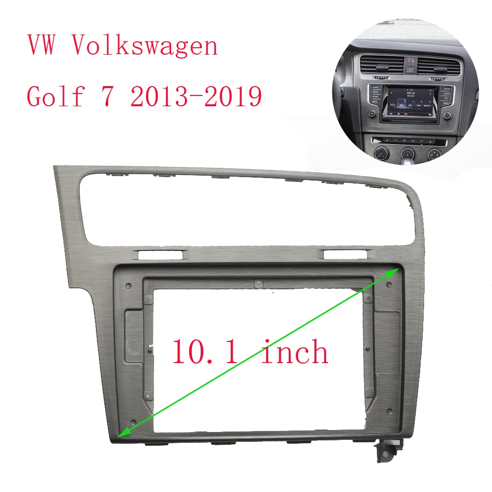 10-1-Inch-Car-Radio-Fascias-Frame-For-VW-Volkswagen-Golf-7-2013-2019 ...