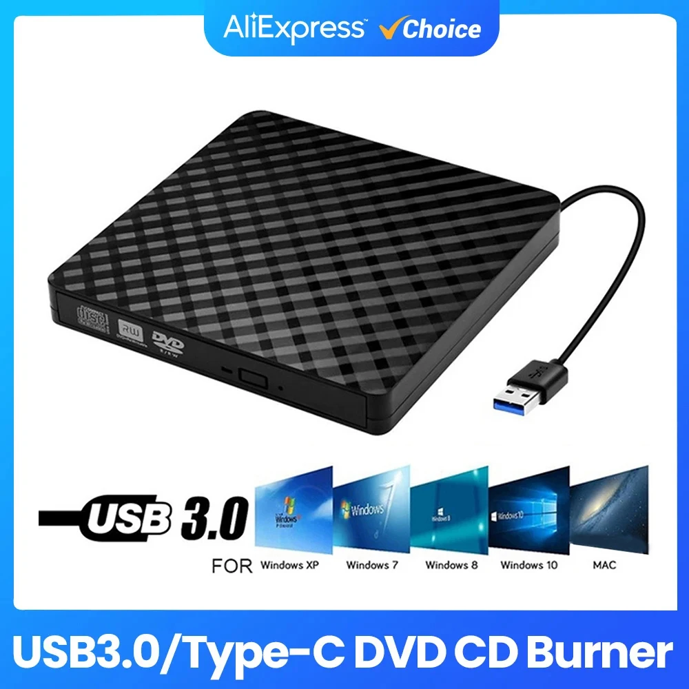 External-USB3-0-DVD-RW-CD-Writer-Slim-Optical-Drive-Burner-Reader ...
