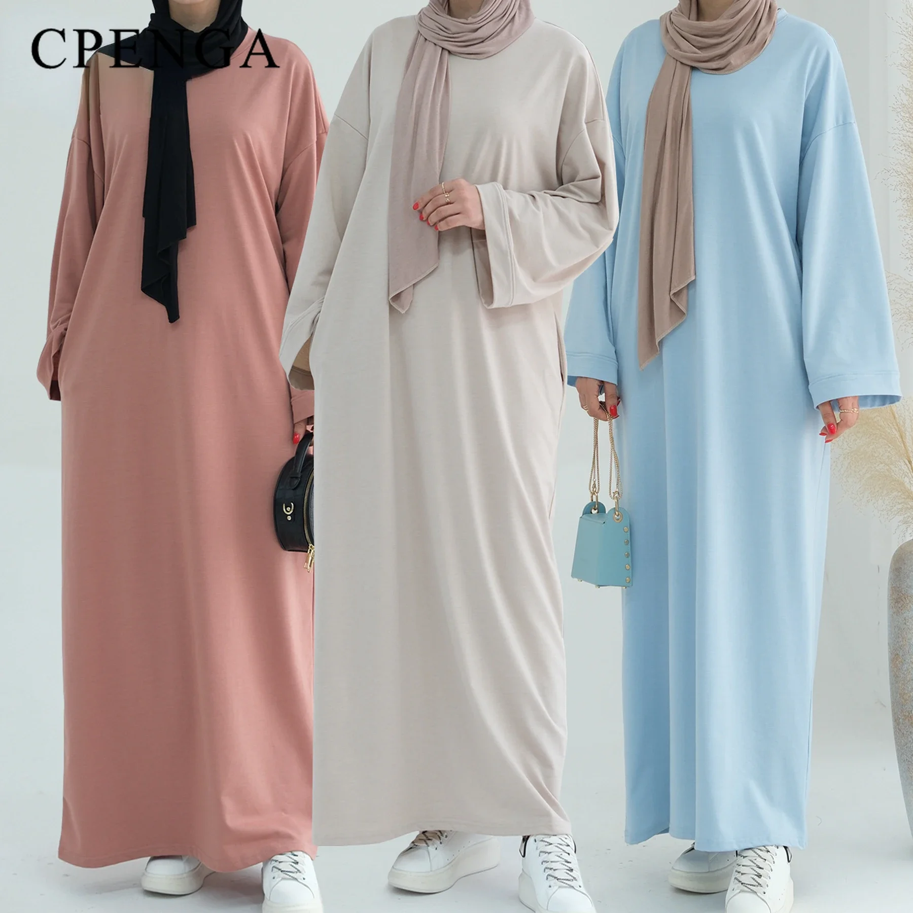 Eid Saudi Arabia Muslim Modest Dress for Women 2024 Dubai Luxury Abaya ...