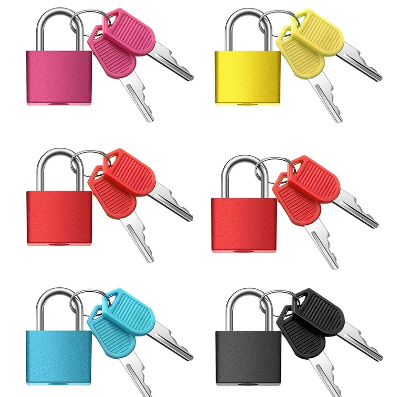1pcs 22mm Small Mini Strong Steel Padlock Travel Suitcase Diary Lock ...