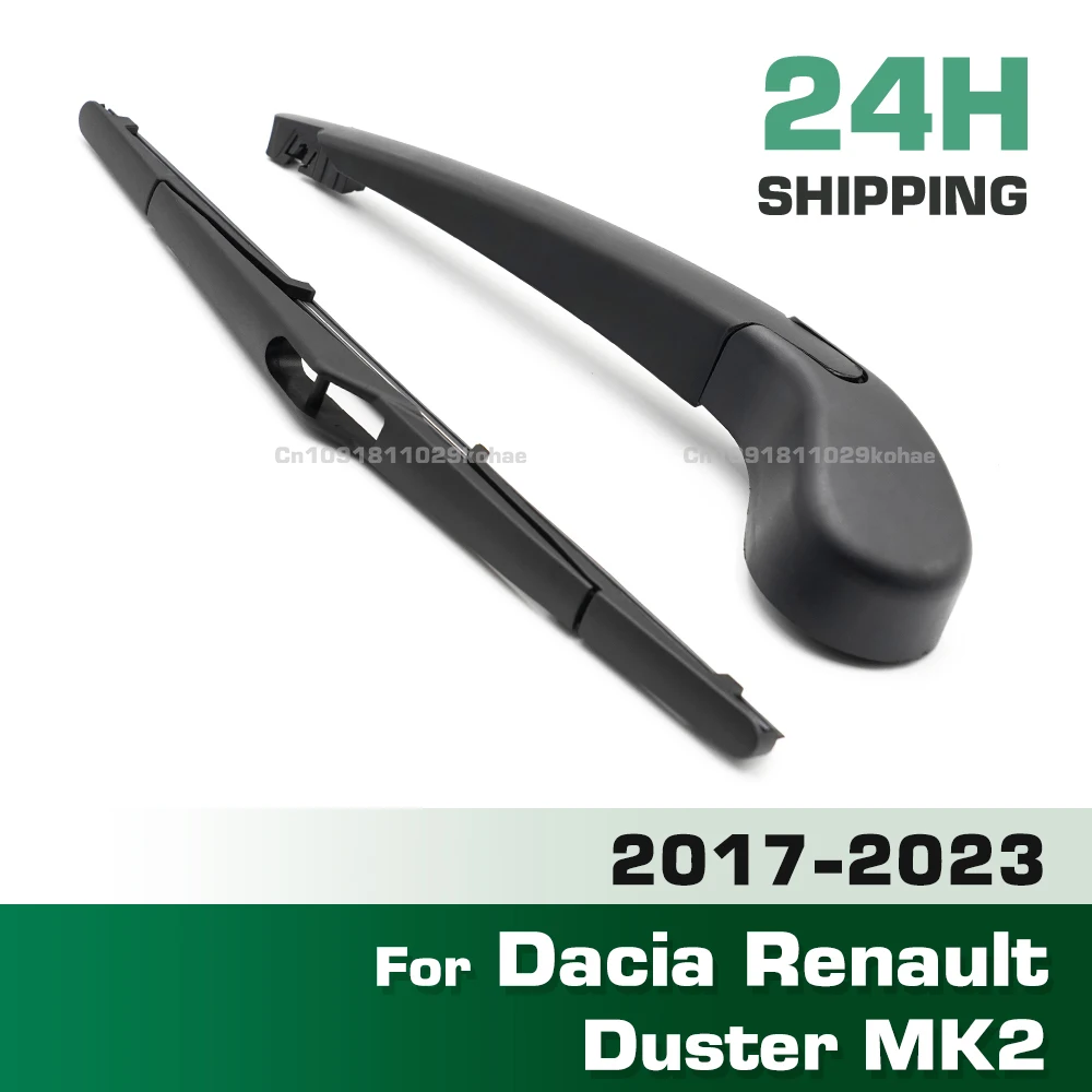 GREATROAD Wiper Rear Wiper Blade & Arm Set Kit For Dacia Renault Duster ...