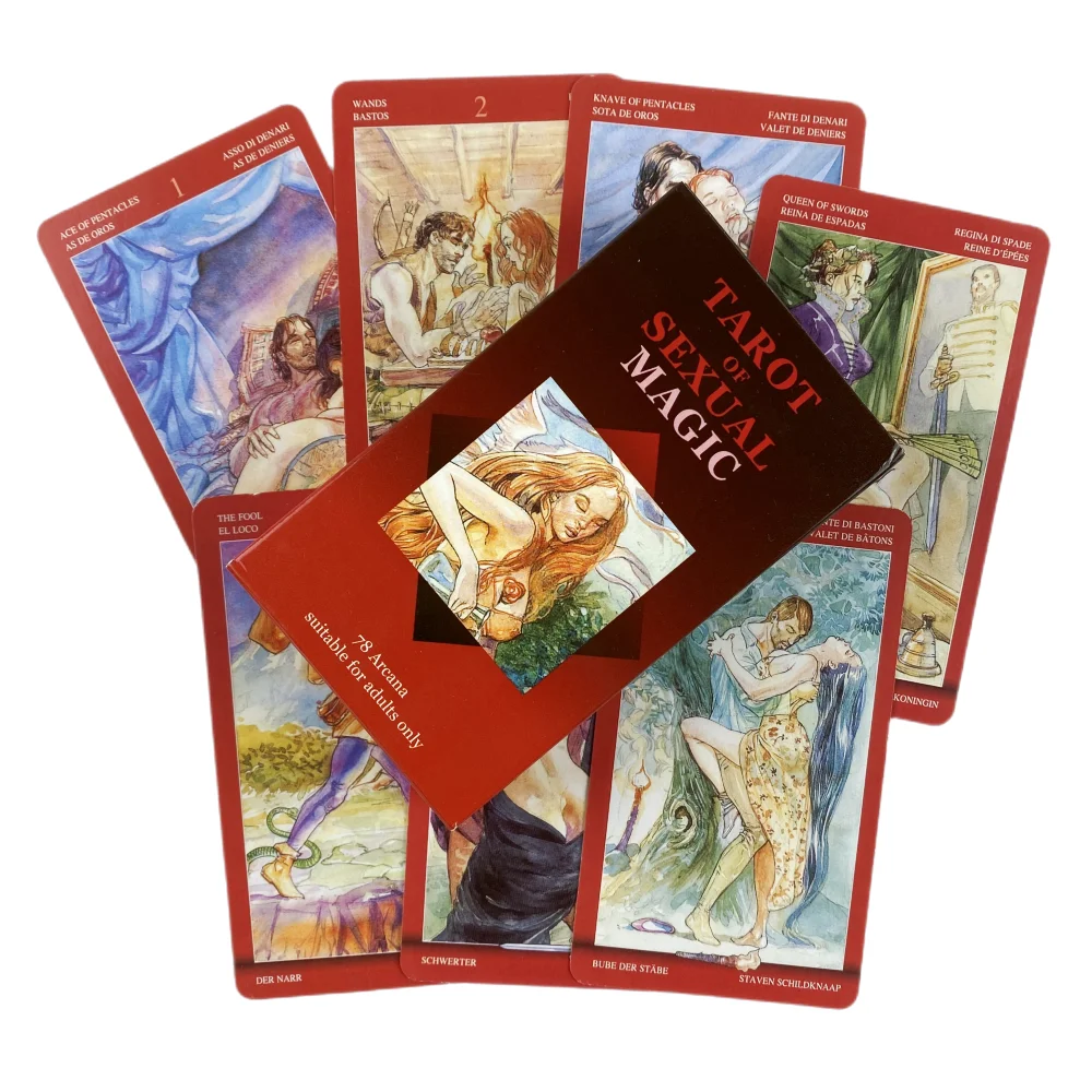 Tarot Of Sexual Magic Cards Divination Deck English Versions Edition