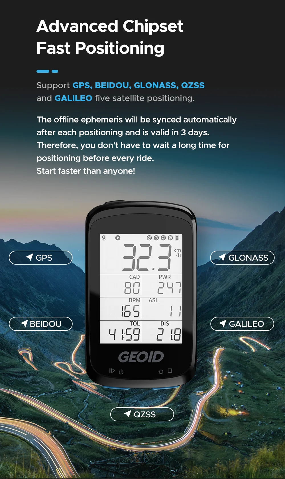 Geoid CC500 велокомпьютер | AliExpress