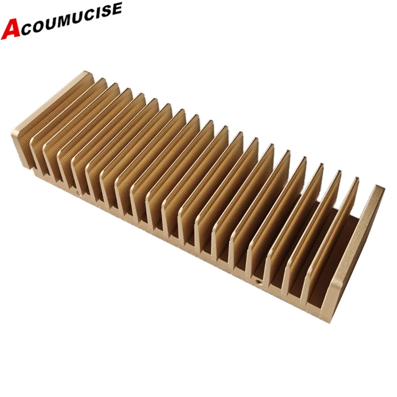 1 piece power amplifier radiator aluminum heat sink 200mmx40mmx68mm 0 ...