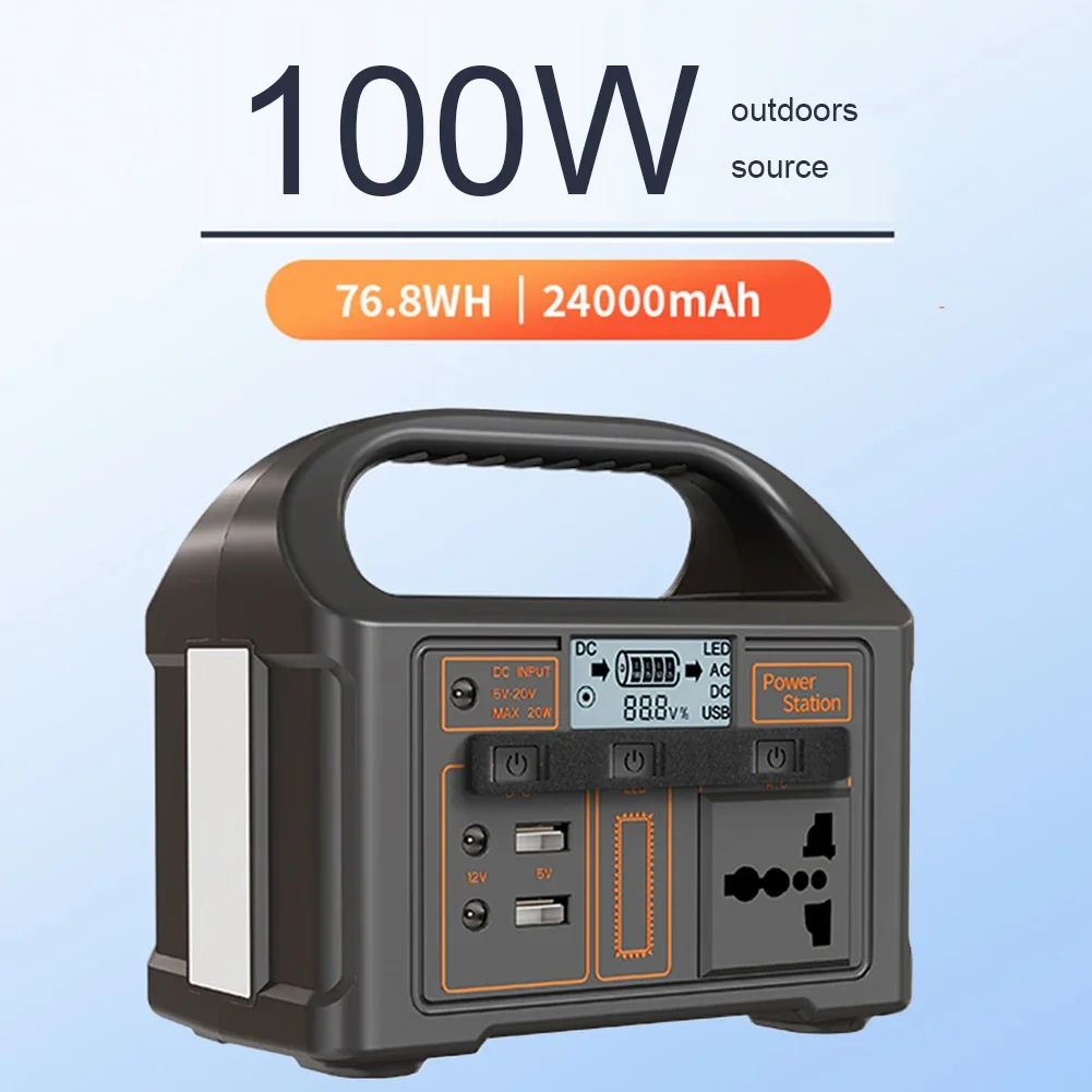 100W-Portable-Outdoor-Generator-24000mAh-Outdoor-Camping-Power-Bank ...