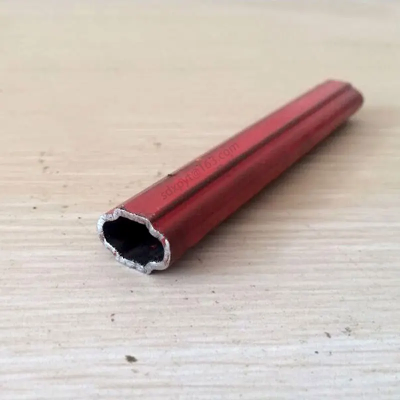 Steel-Tube-Customized-Triangular-Steel-Tubing-Elliptical-Pipe ...