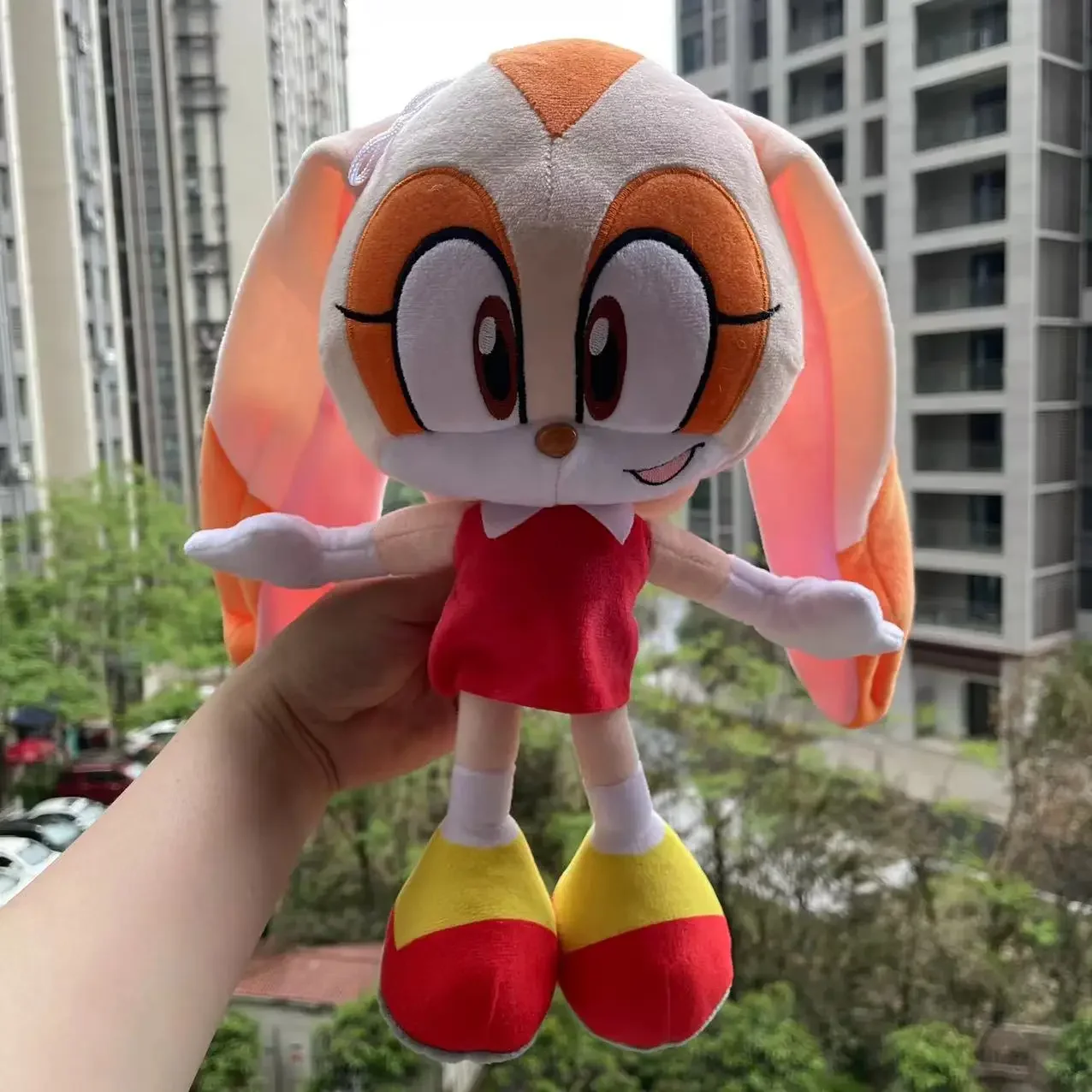 30cm-Anime-Knuckles-the-Echidna-Plush-Toys-Cute-Red-Echidna-Stuffed ...