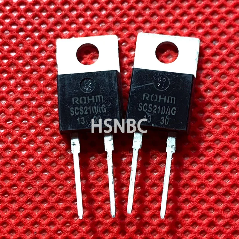 10Pcs-Lot-SCS210AG-SCS210AGC-TO-220-2-650V-10A-Silicon-Carbide-Diode ...