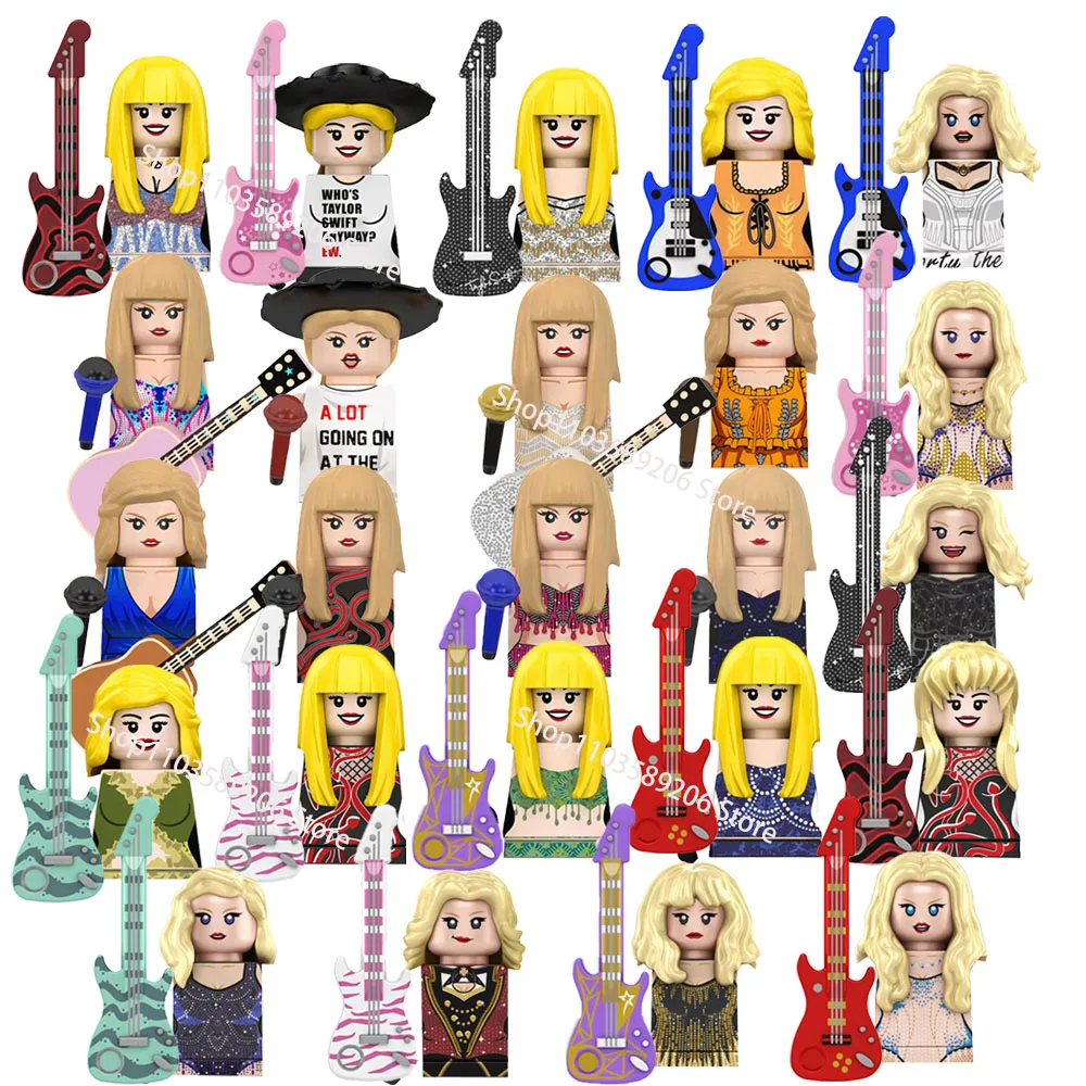 LG1015-Singers-Taylor-Swifts-Model-Building-Blocks-MOC-Assemble ...
