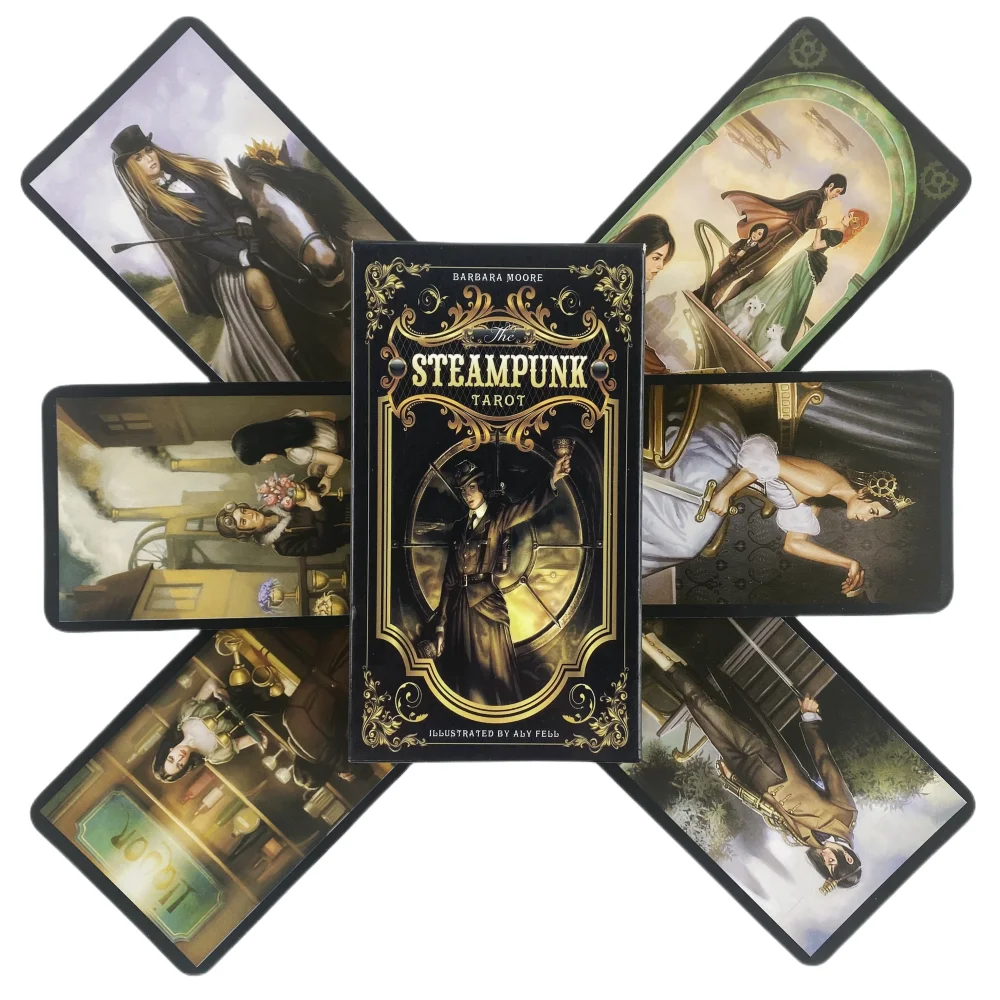 The Steampunk Tarot Table Deck Board Game Kawaii Tarot Pantha Oracle ...