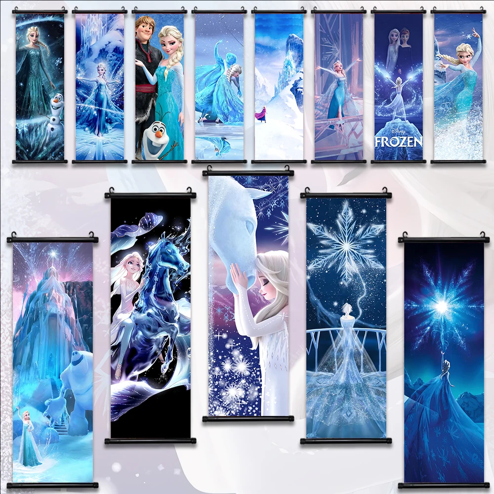 Disney-Frozen-Movie-Wallpaper-Anime-Wall-Artwork-Canvas-Painting-Print ...